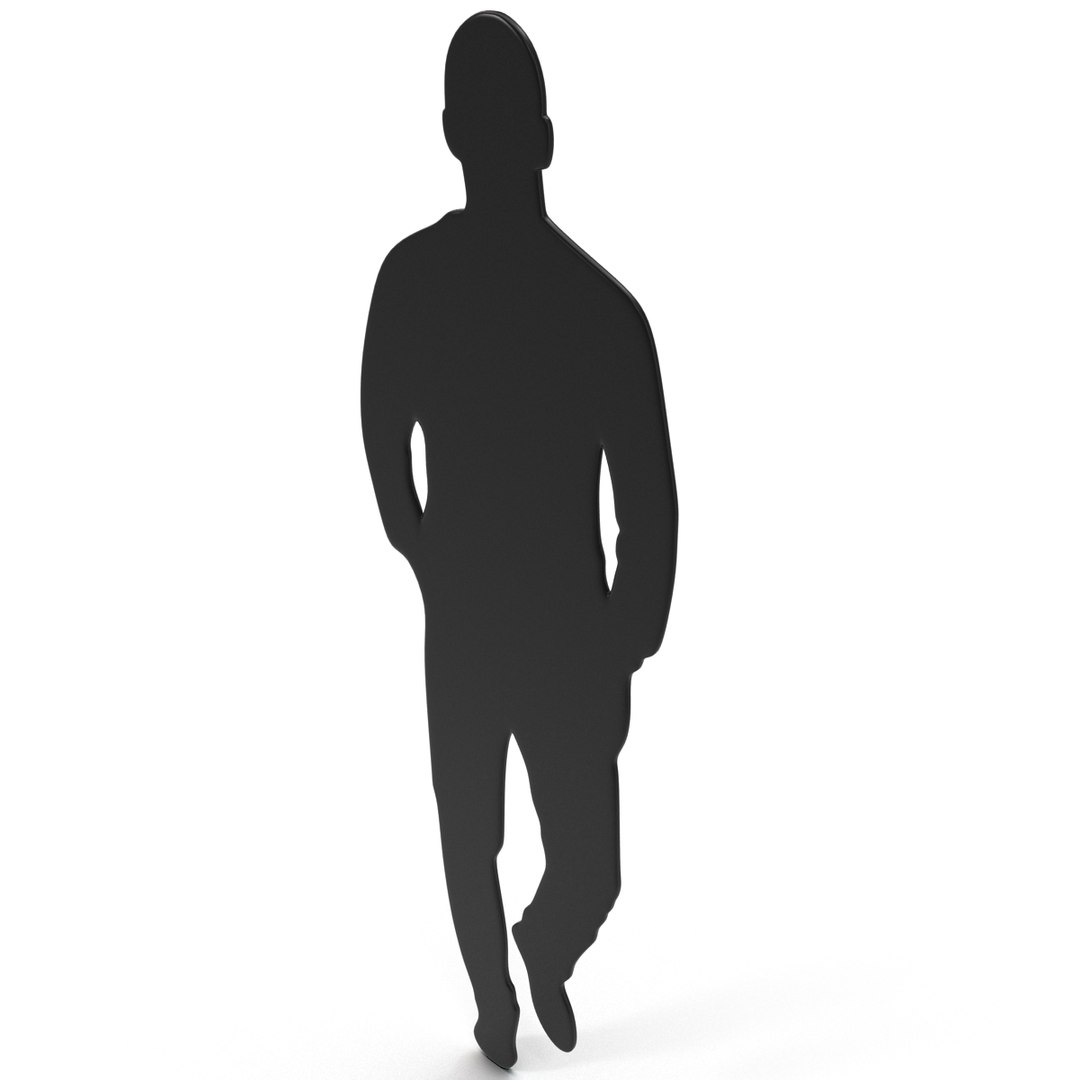 Man Silhouette 2 Max