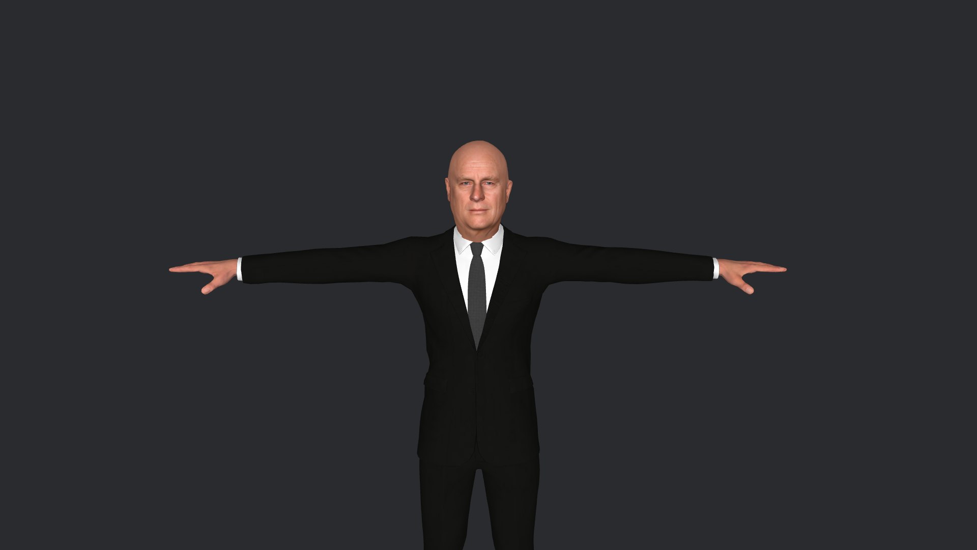 3D Prince Philip Hyper Realistic Full Body Fully Rigged Character ...