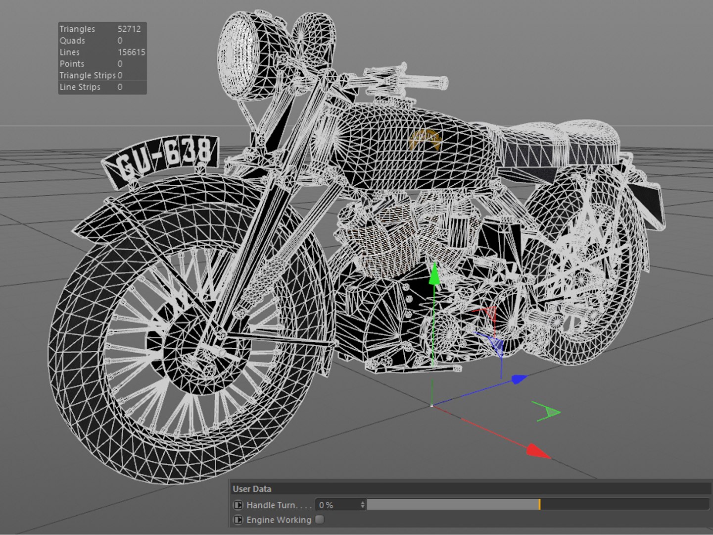 Dxf Vincent Black Shadow 1949