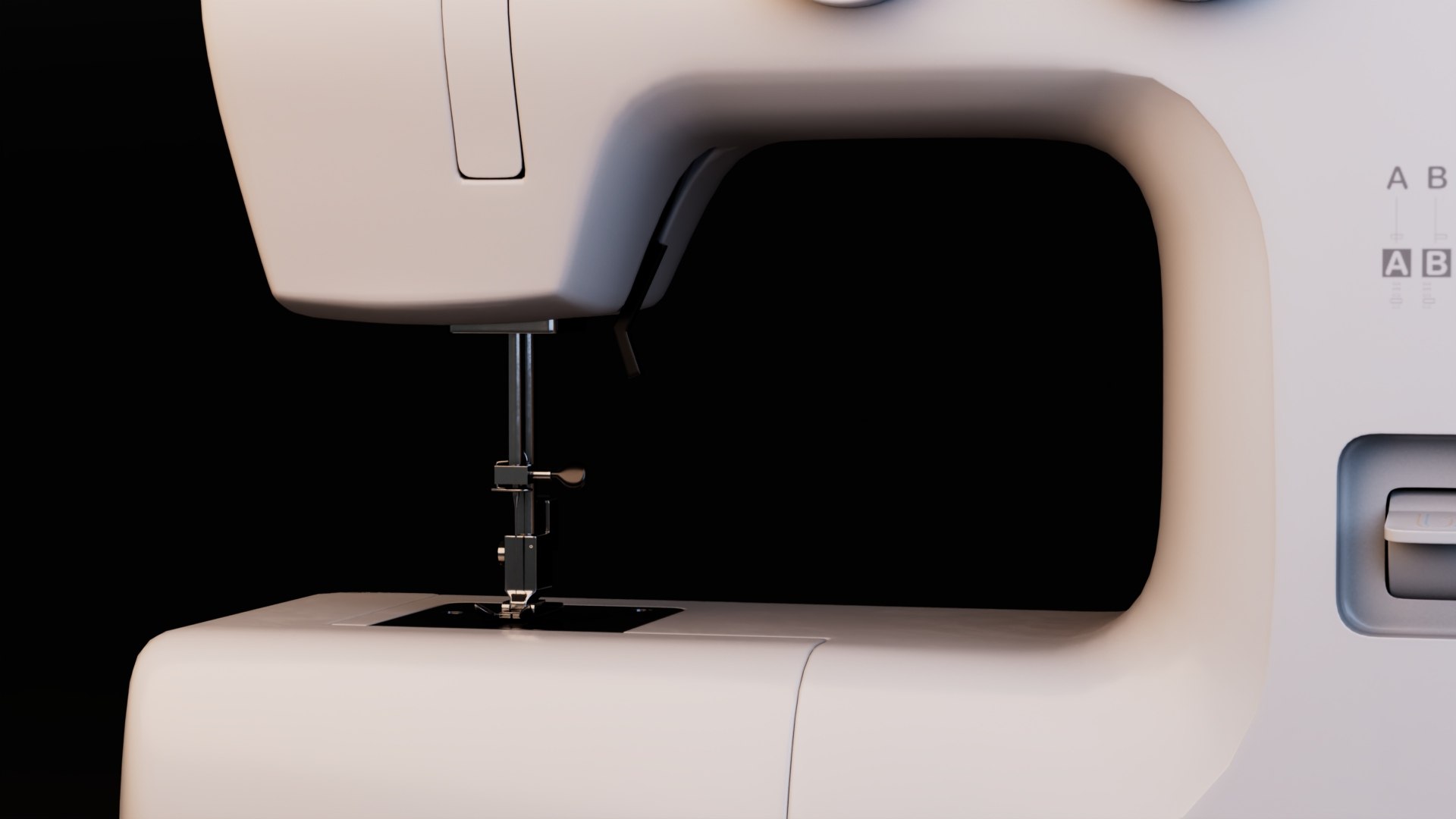 Sewing Machine 3D Model - TurboSquid 2420108