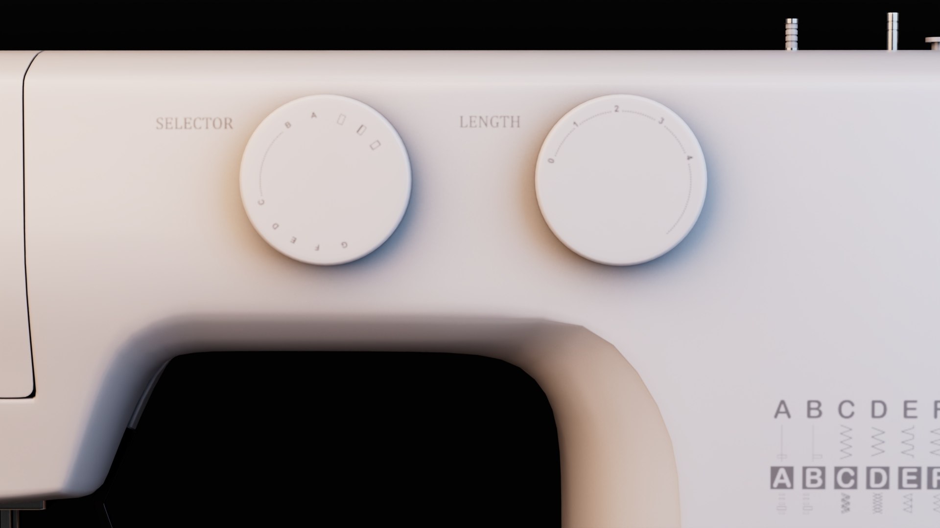 Sewing Machine 3D Model - TurboSquid 2420108