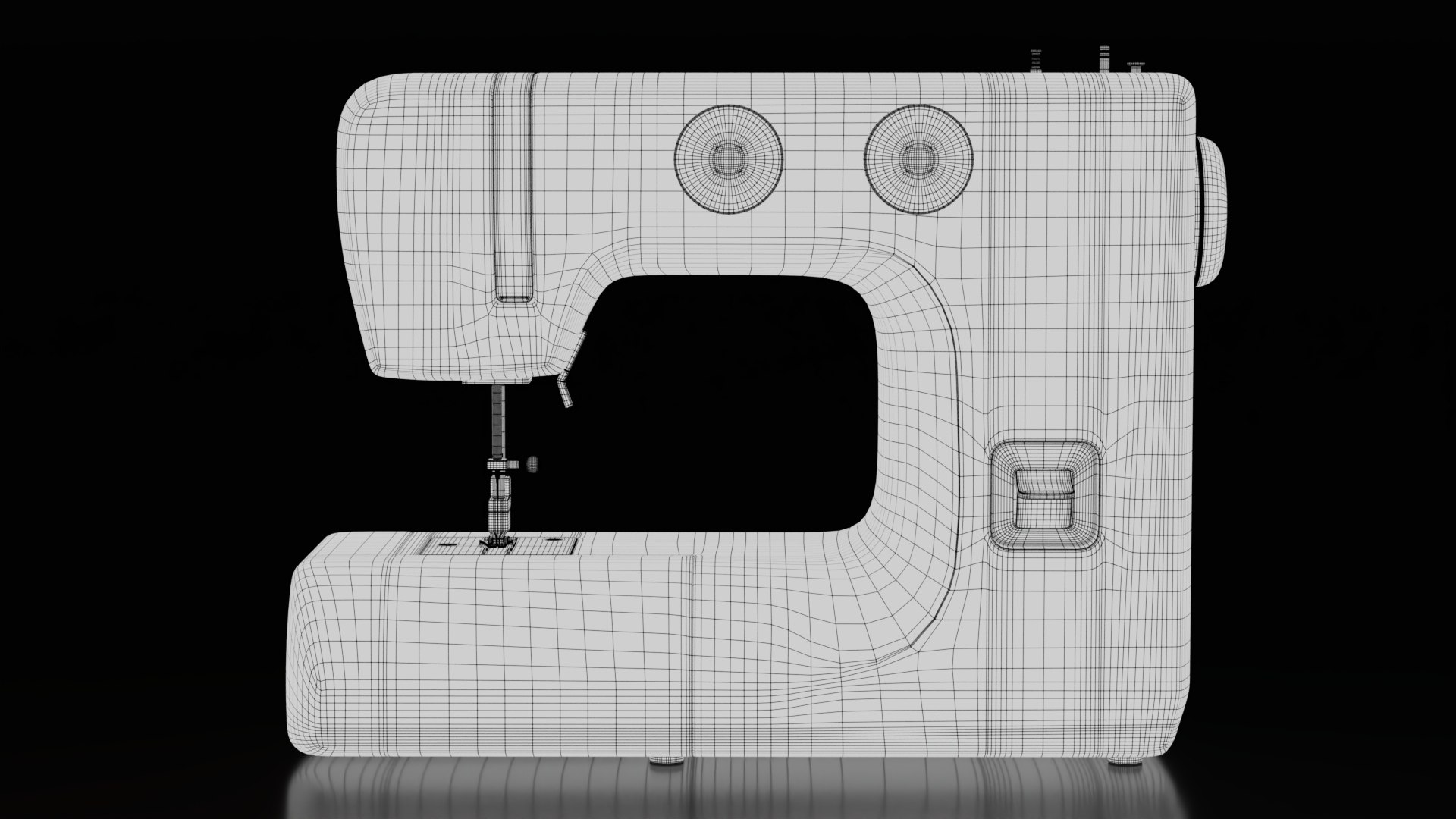 Sewing Machine 3D Model - TurboSquid 2420108