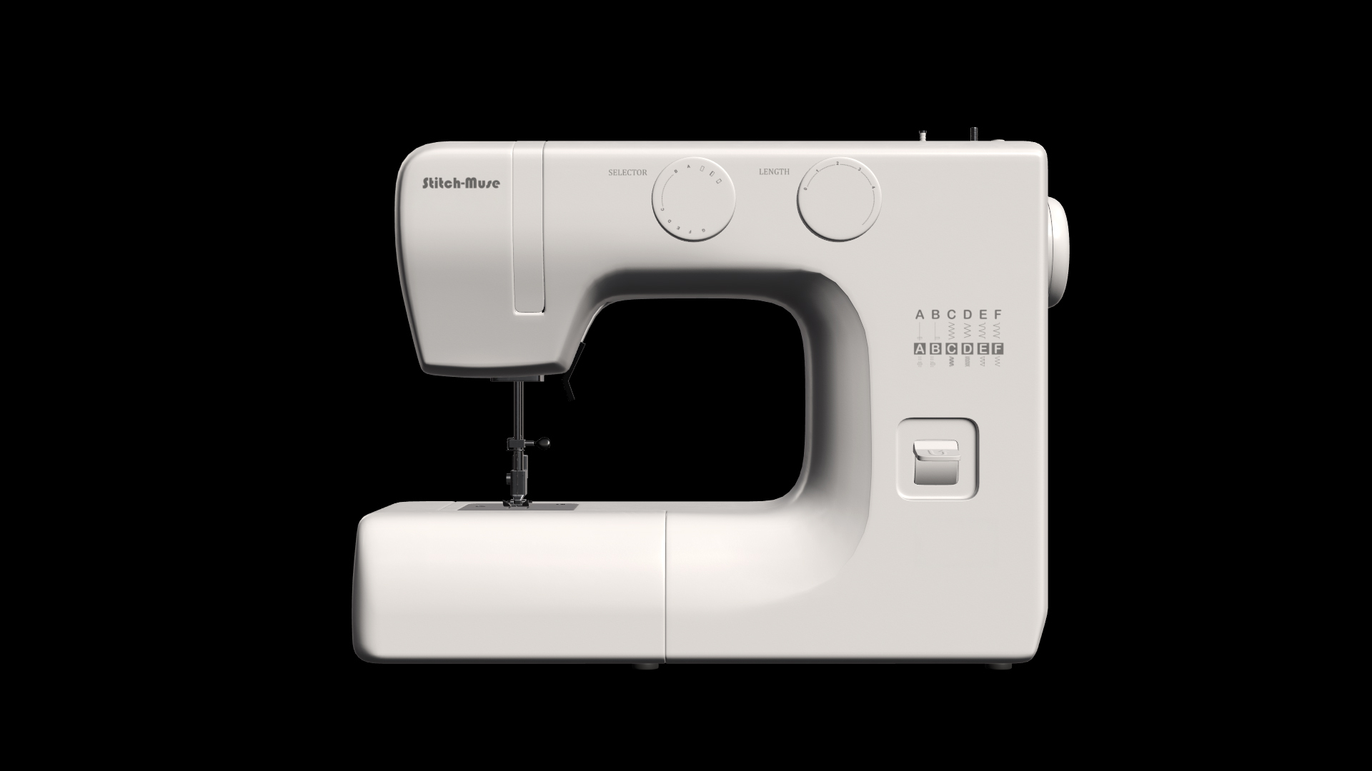 Sewing Machine 3D Model - TurboSquid 2420108