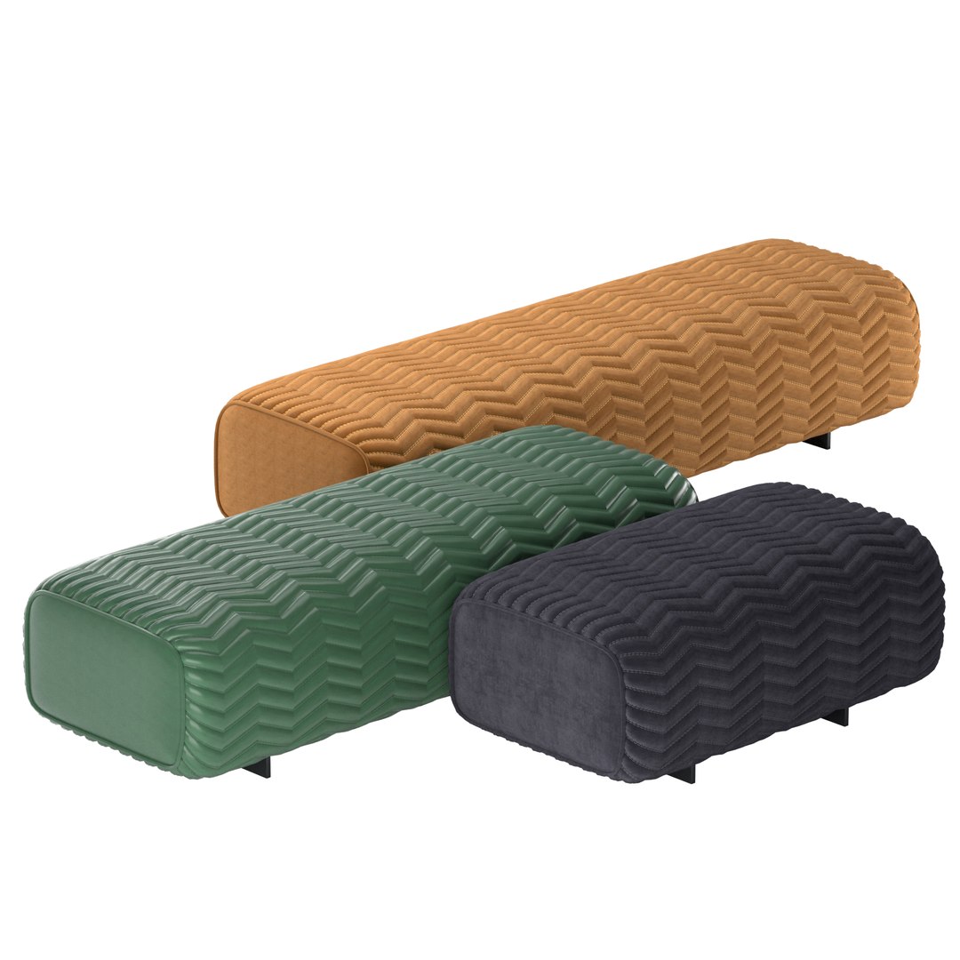 3D Minotti Quincy Sofa Model - TurboSquid 2011704