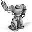 3d Robosapien Robot Toy Model
