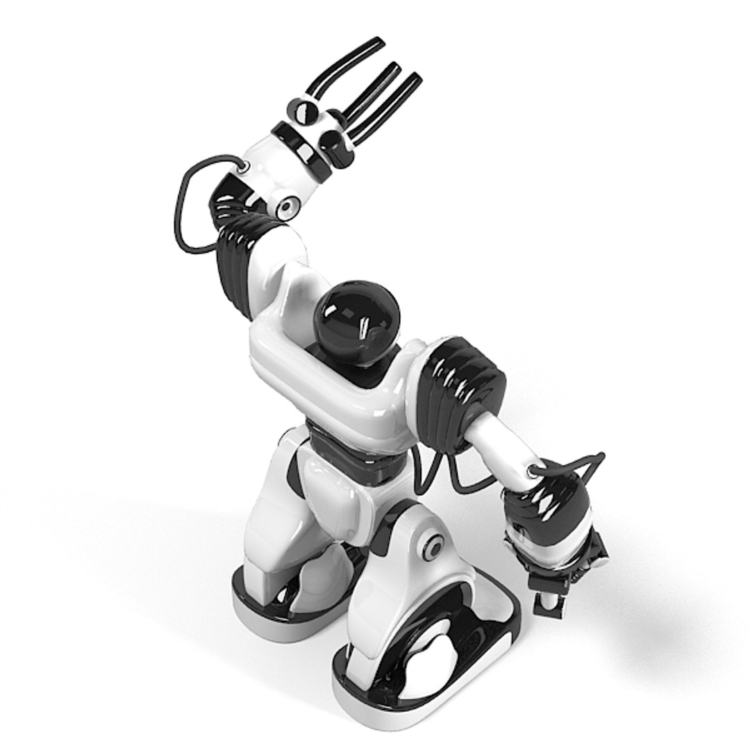 3d Robosapien Robot Toy Model