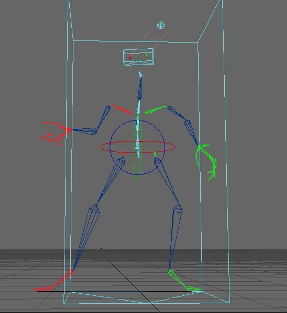 man character rigg 3d lwo