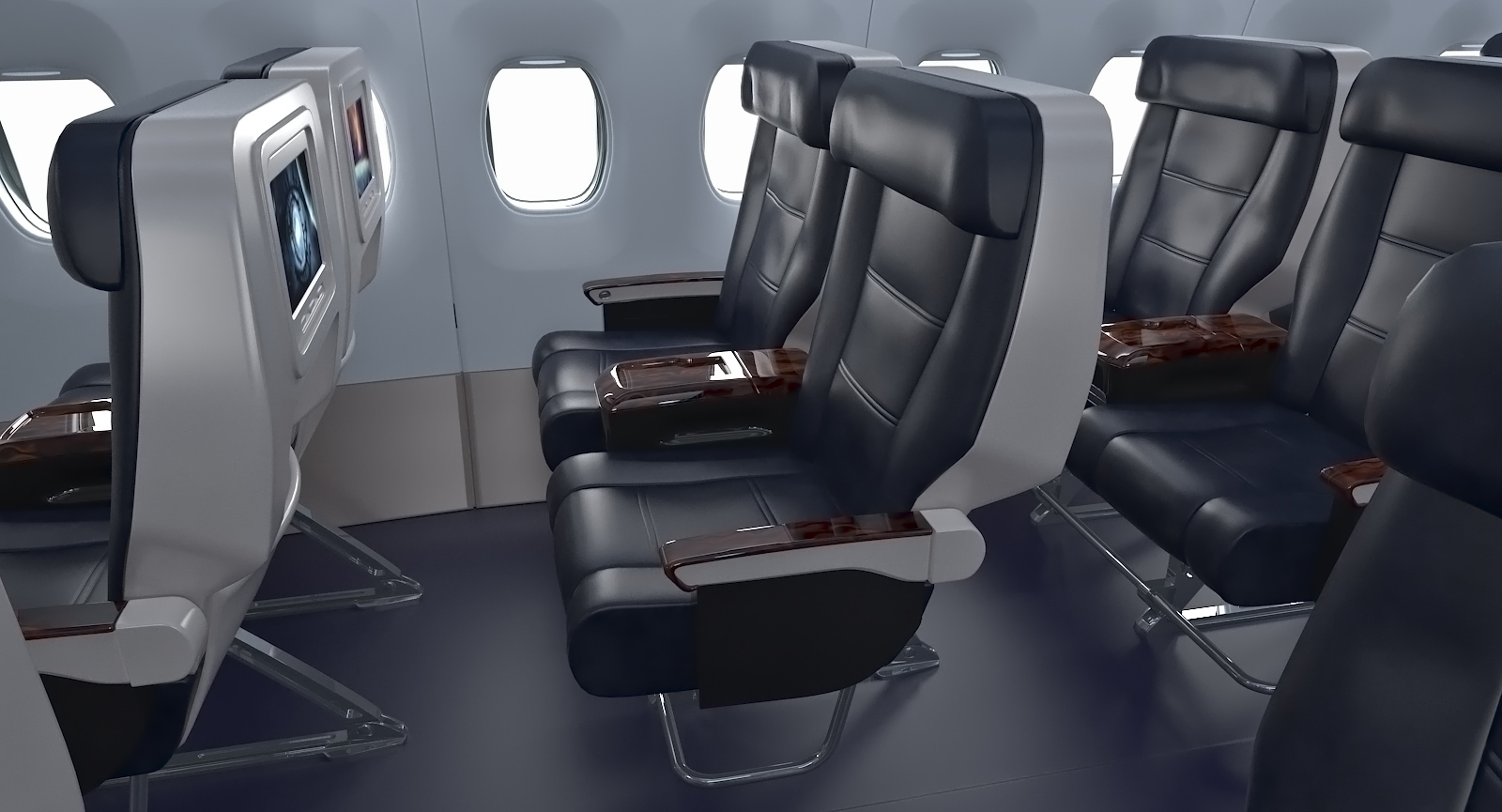 Boeing 737 interior 3D model - TurboSquid 1191819