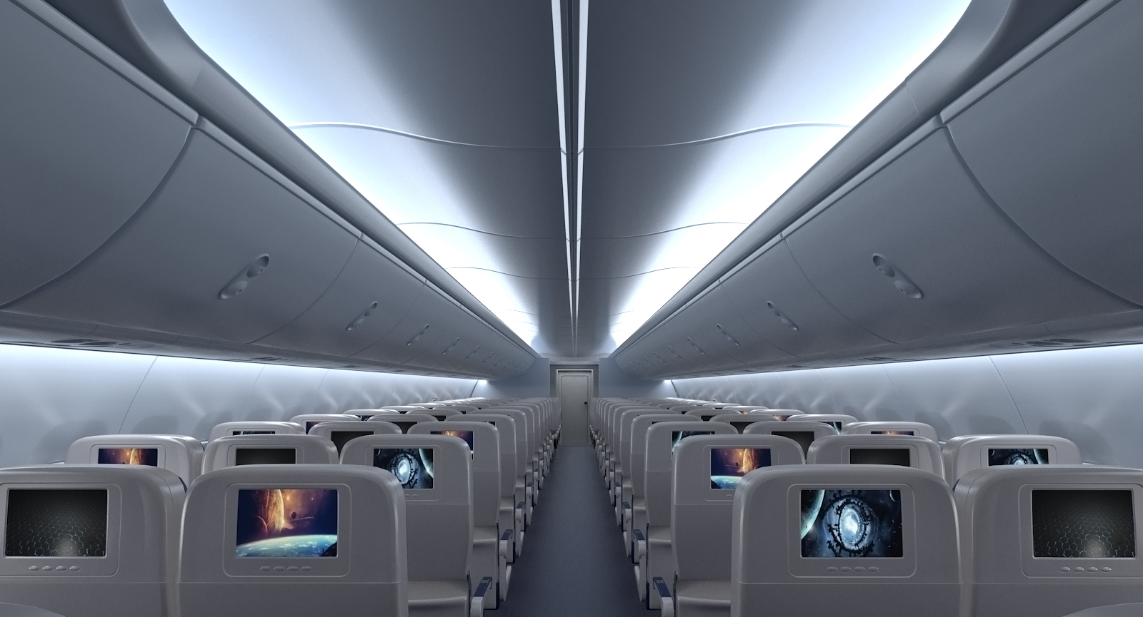 Boeing 737 interior 3D model - TurboSquid 1191819