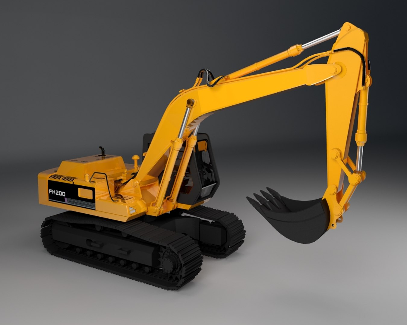 3D Model Excavator Digger - TurboSquid 1493411
