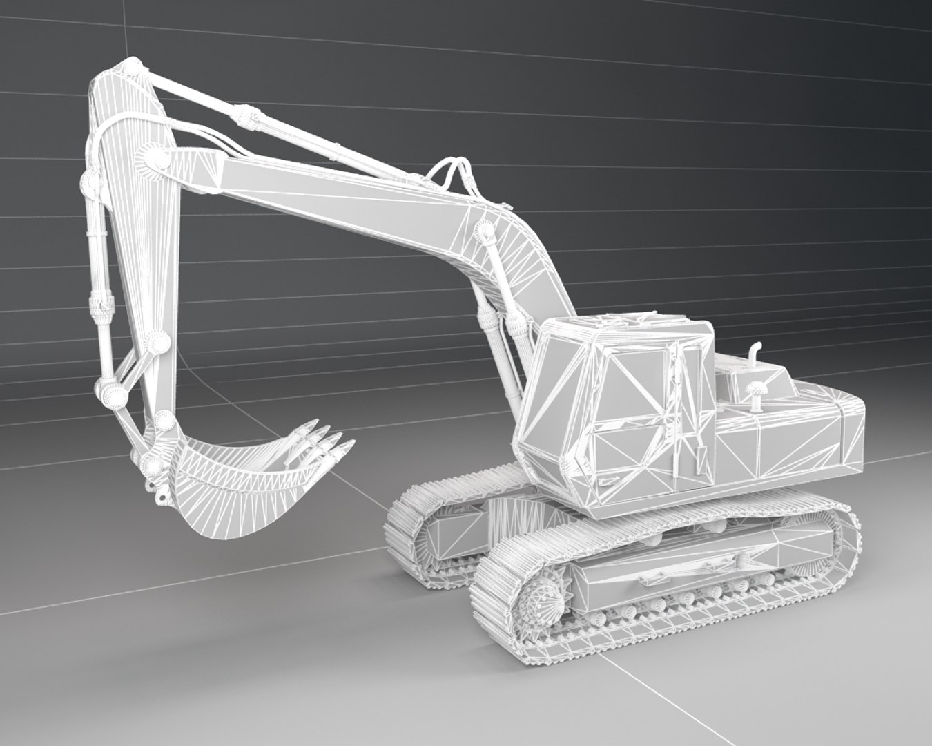3D Model Excavator Digger - TurboSquid 1493411