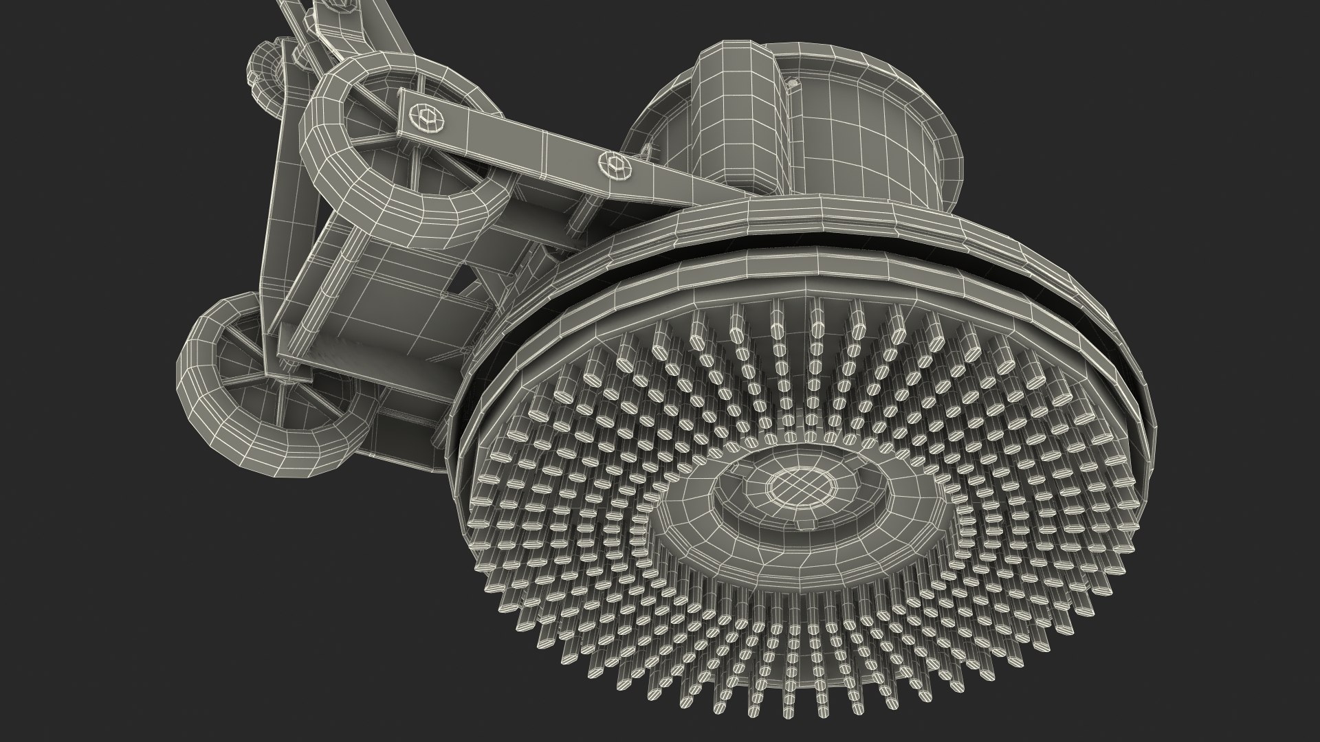 Floor Cleaner Machine TF-17 3D - TurboSquid 2217603