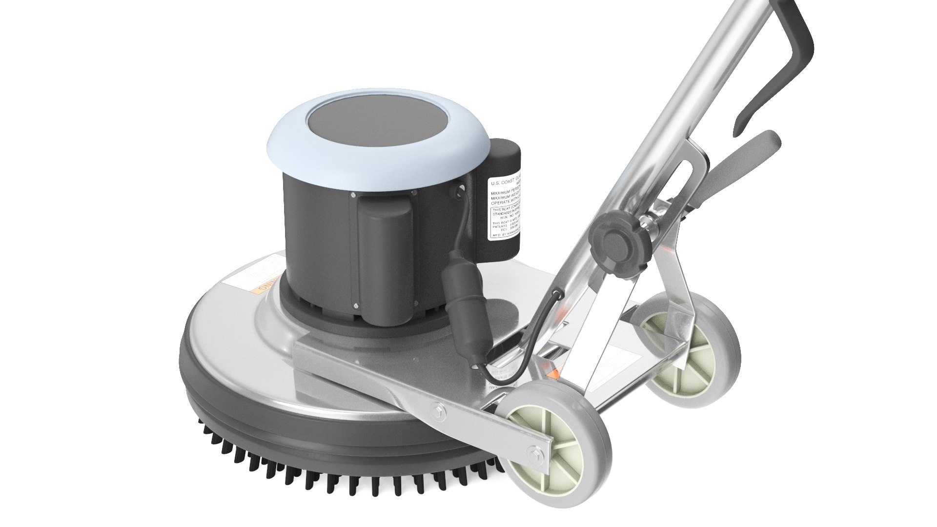 Floor Cleaner Machine TF-17 3D - TurboSquid 2217603