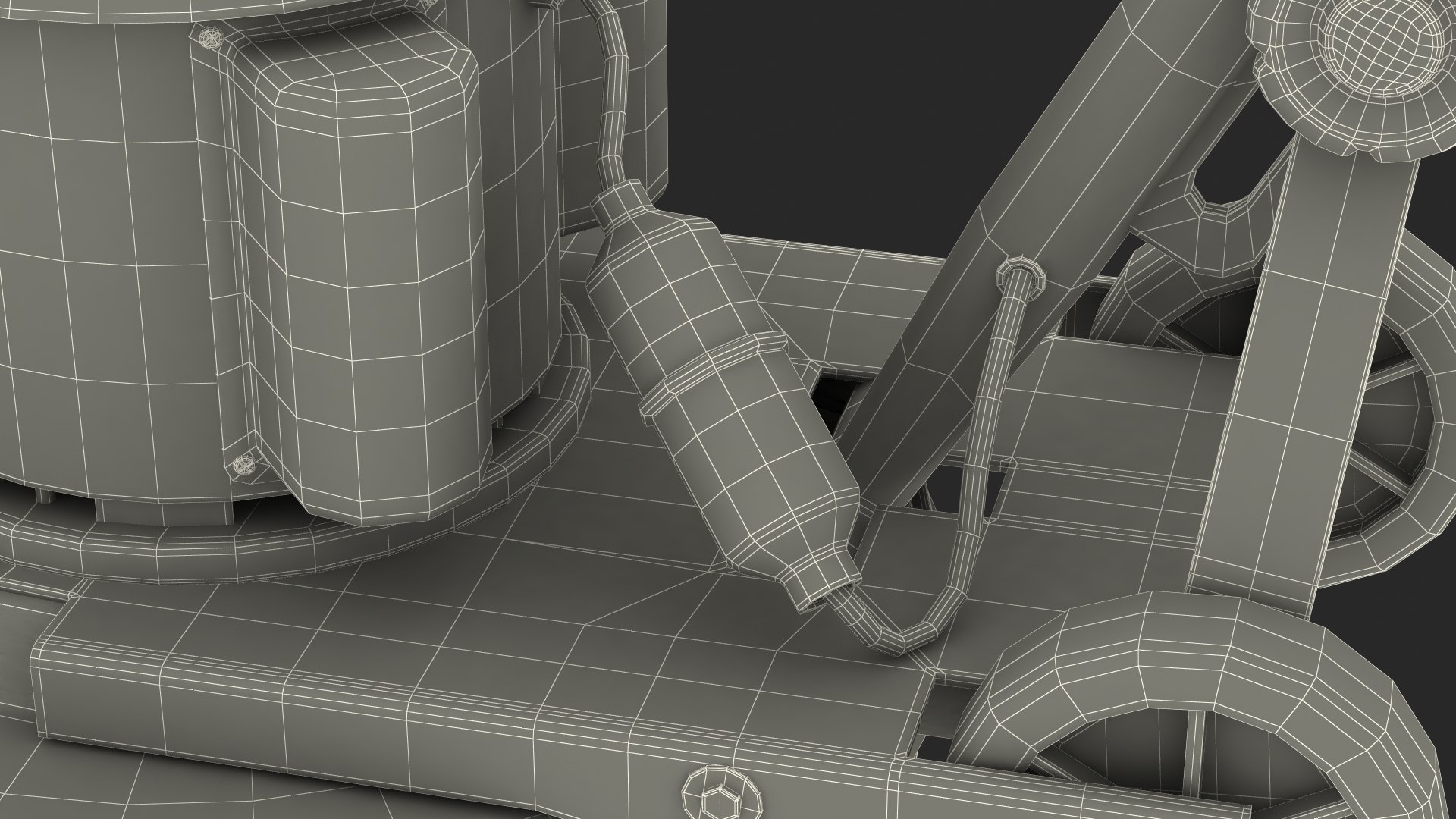 Floor Cleaner Machine TF-17 3D - TurboSquid 2217603