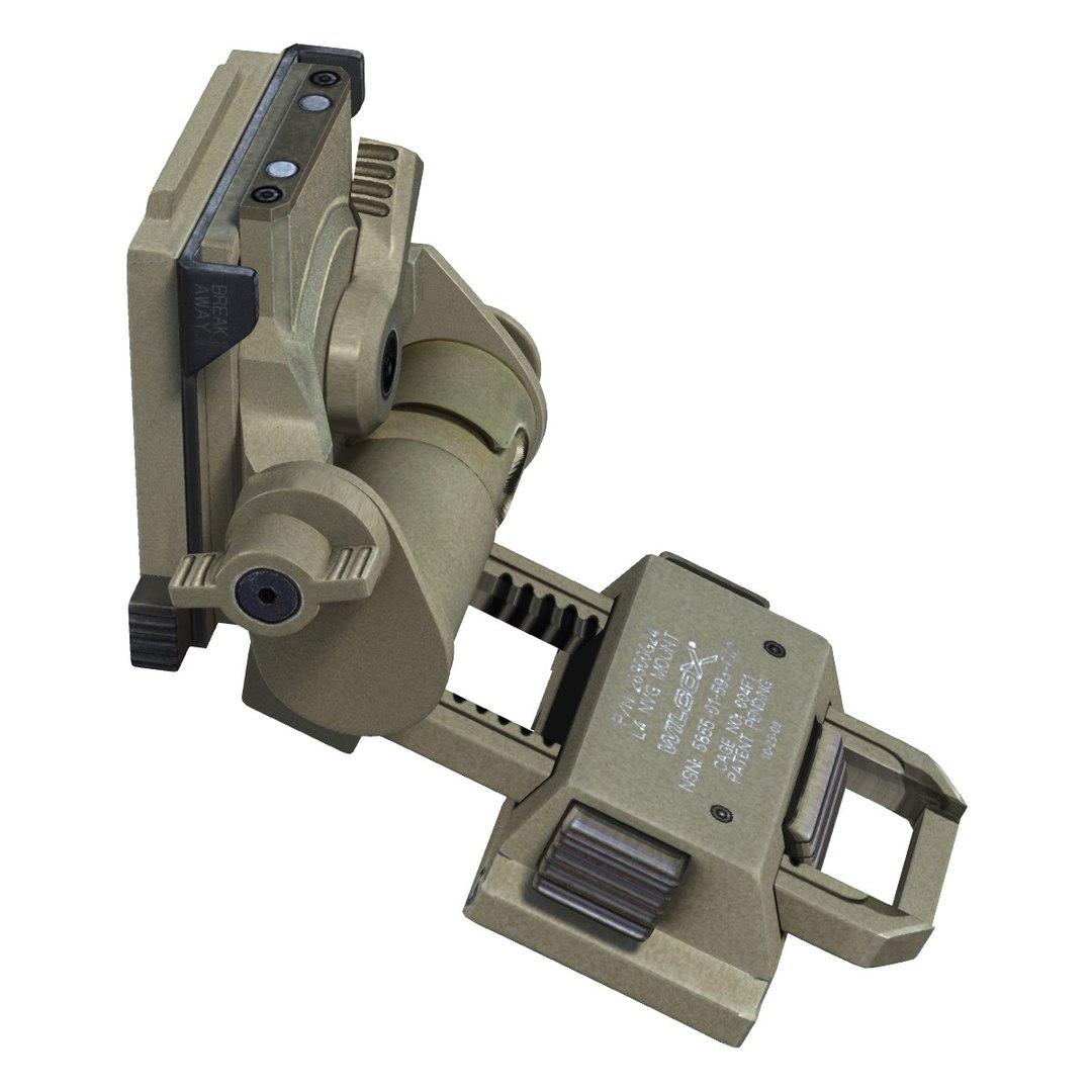 3D Night Vision Mount Model - TurboSquid 1375230