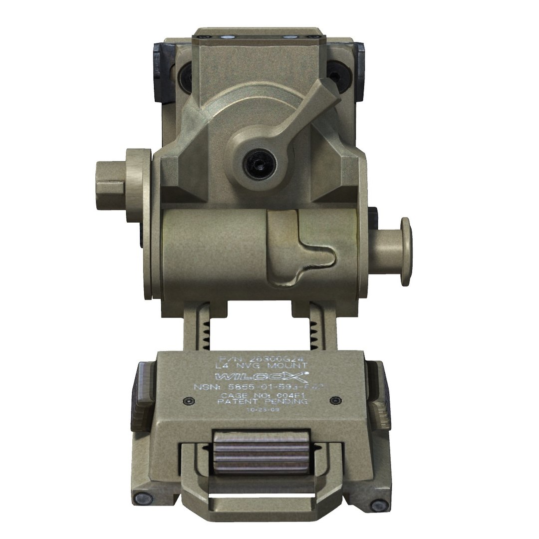 3D Night Vision Mount Model - TurboSquid 1375230