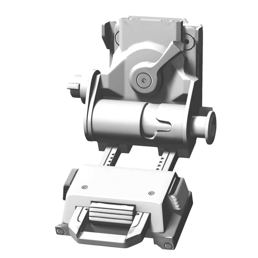 3D Night Vision Mount Model - TurboSquid 1375230