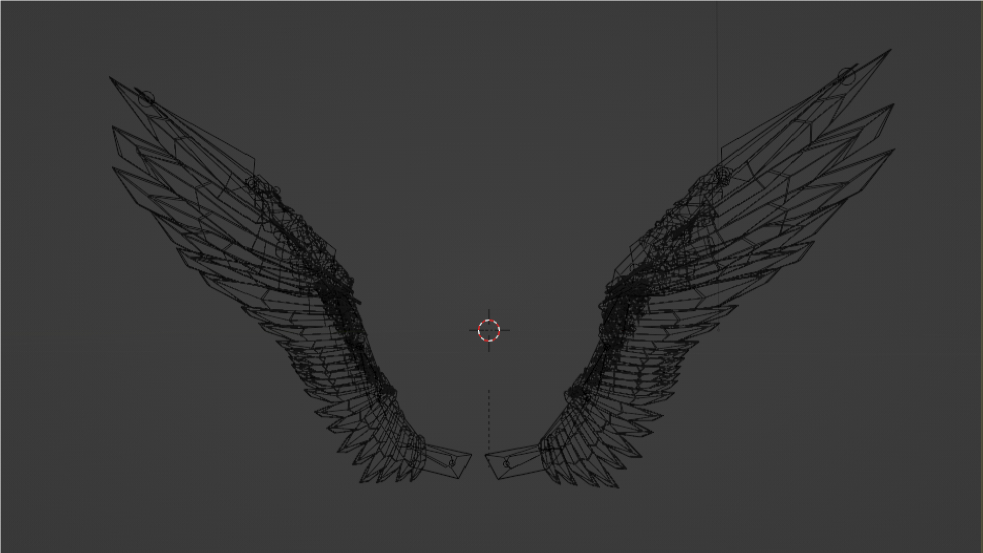 modelo 3d Low Poly Angel Wings gratis - TurboSquid 2086331