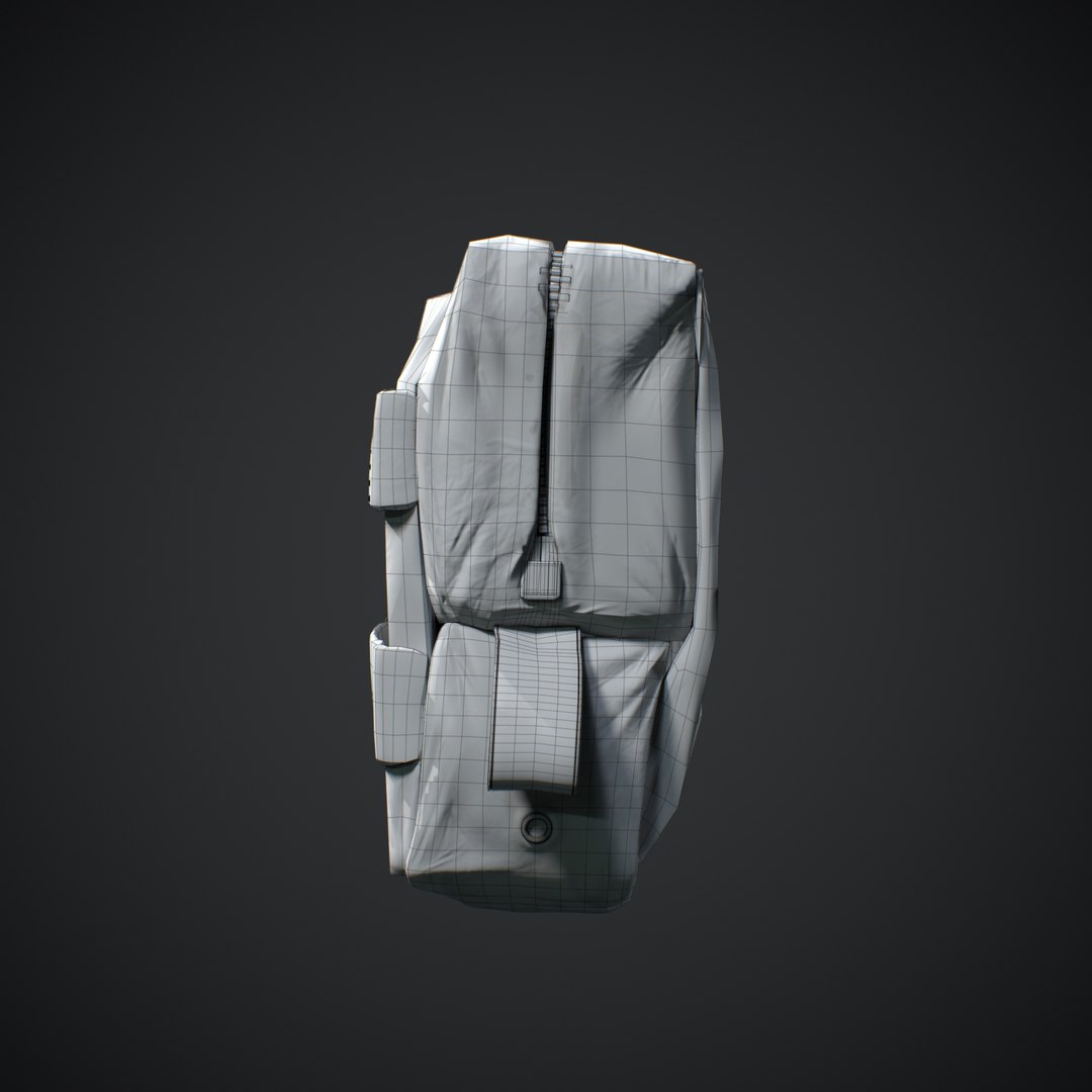 Military Pouch 3D Model - TurboSquid 2113731