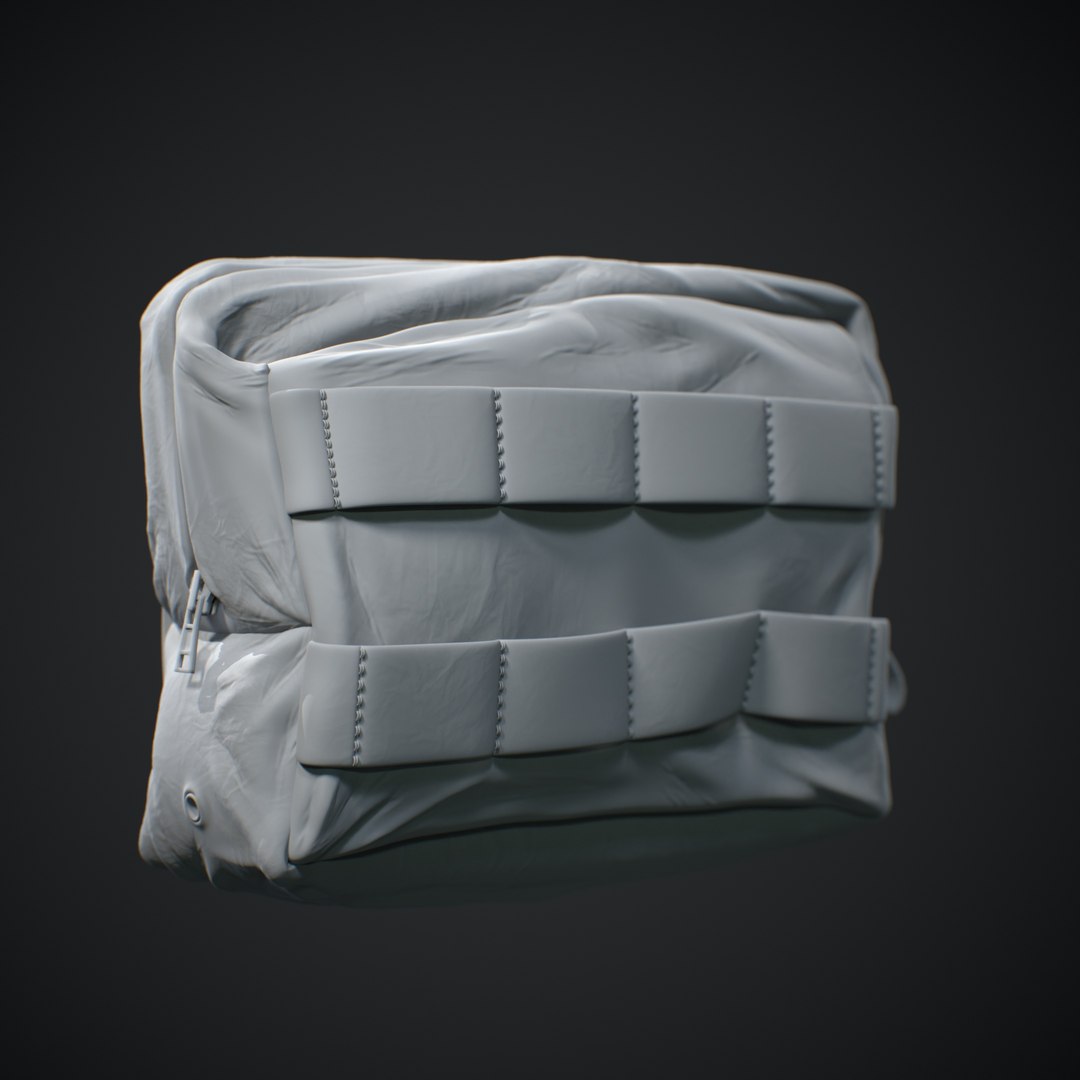 Military Pouch 3D Model - TurboSquid 2113731