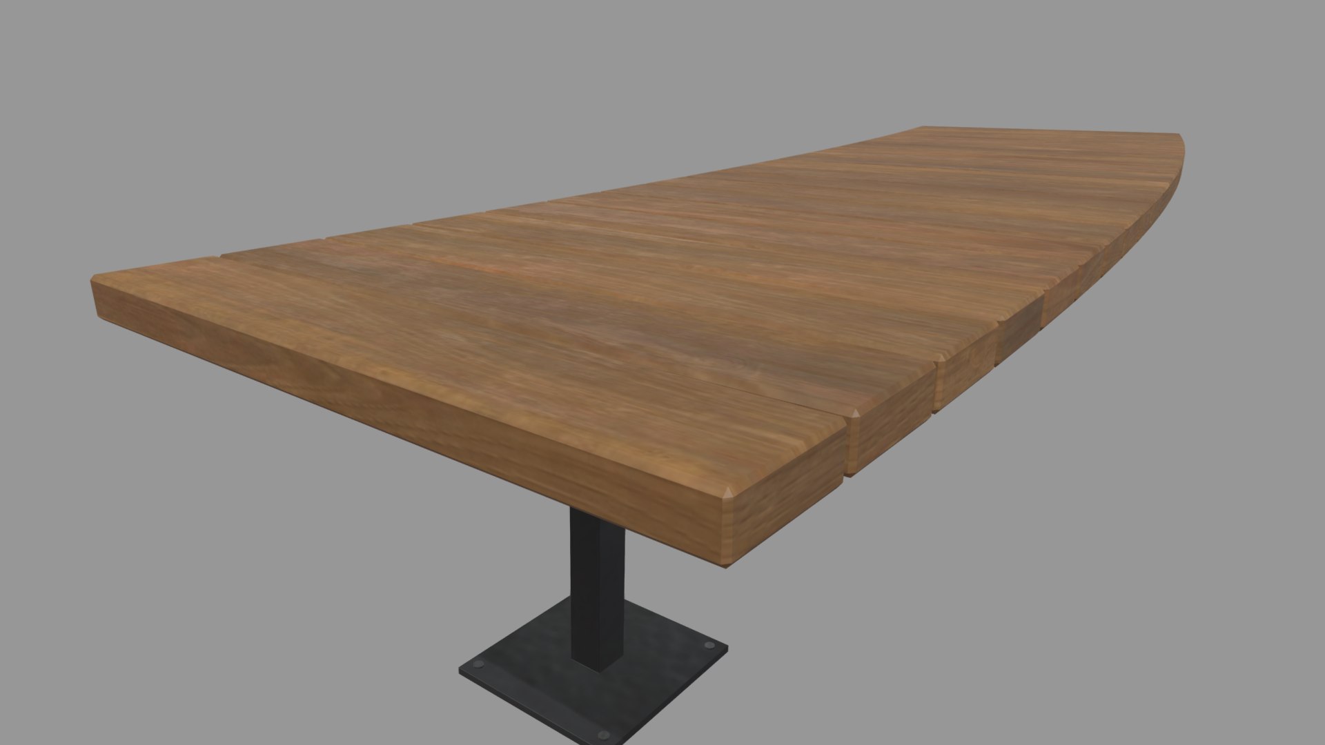 Low Poly Bench 014 3D Model - TurboSquid 2411477