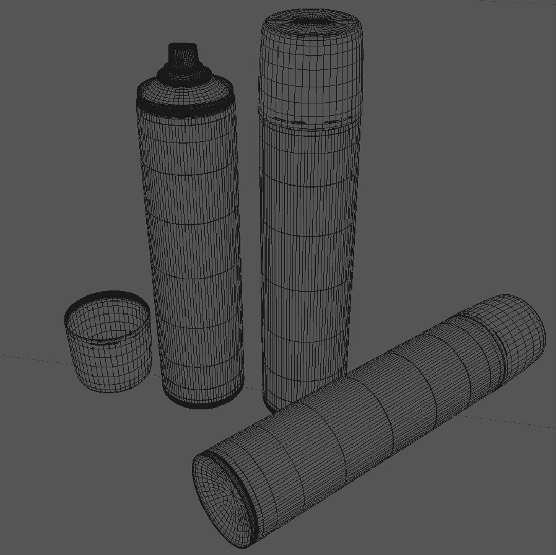 Spray 3d Model