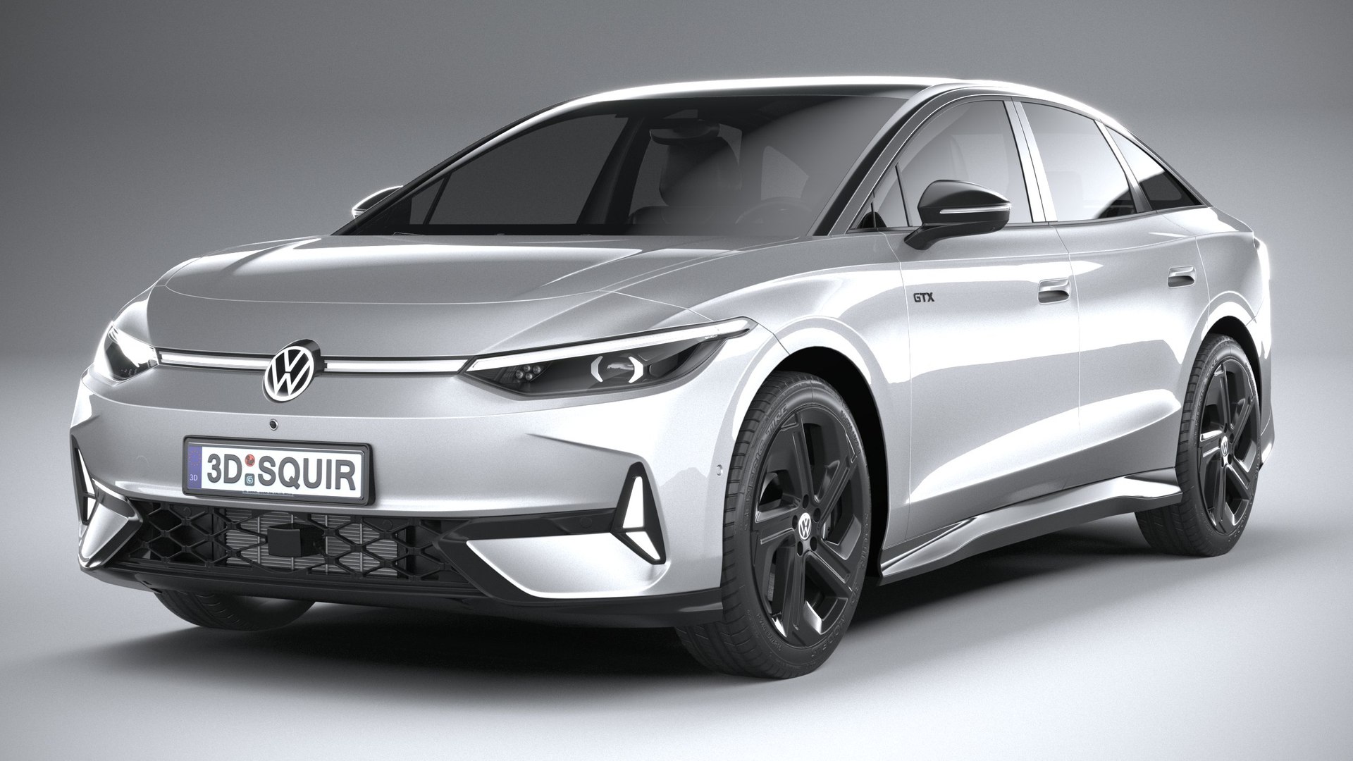 Volkswagen ID7 GTX 2025 3D Model - TurboSquid 2212467