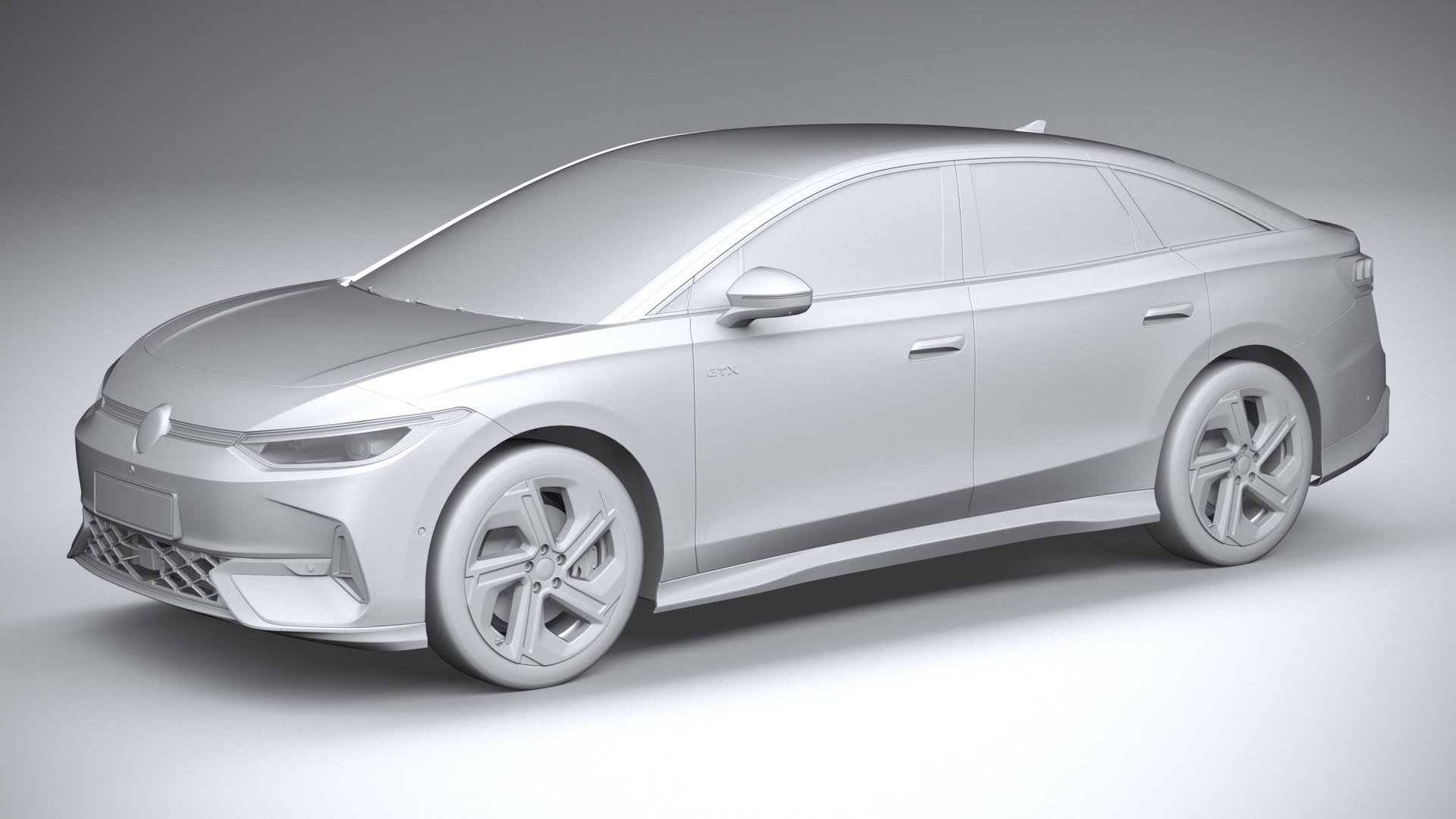 Volkswagen ID7 GTX 2025 3D Model - TurboSquid 2212467