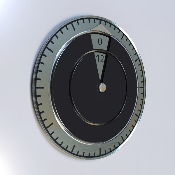 3D Analog-Digital Clock model - TurboSquid 1981891