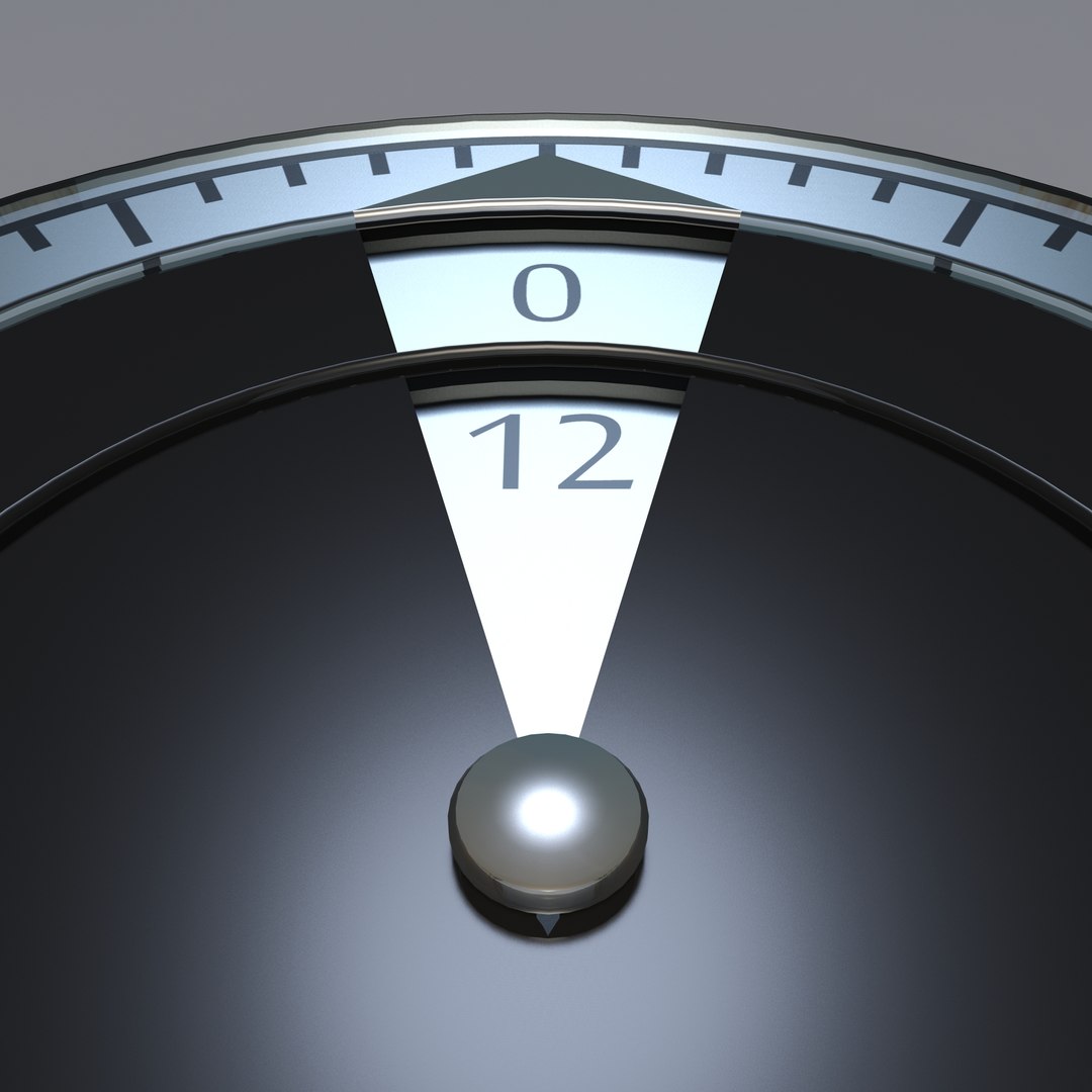 3D Analog-Digital Clock Model - TurboSquid 1981891