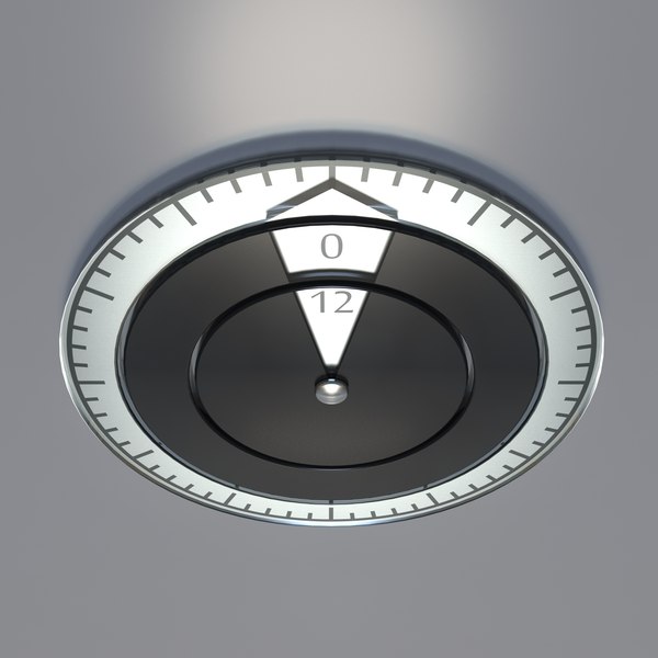 3D Analog-Digital Clock model - TurboSquid 1981891