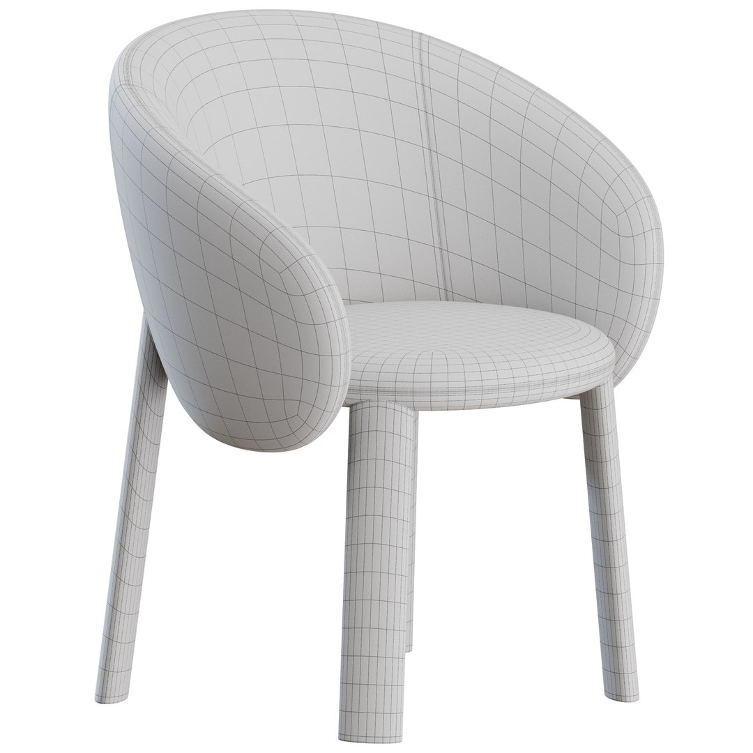 Nebulona Chairs By Miniforms 3D Model - TurboSquid 2239733