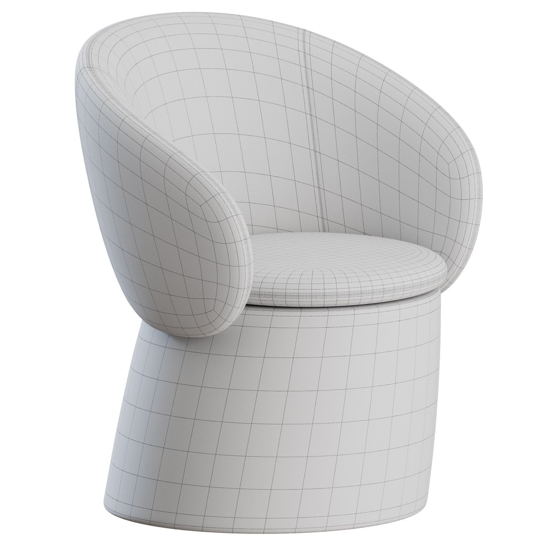 Nebulona Chairs By Miniforms 3D Model - TurboSquid 2239733