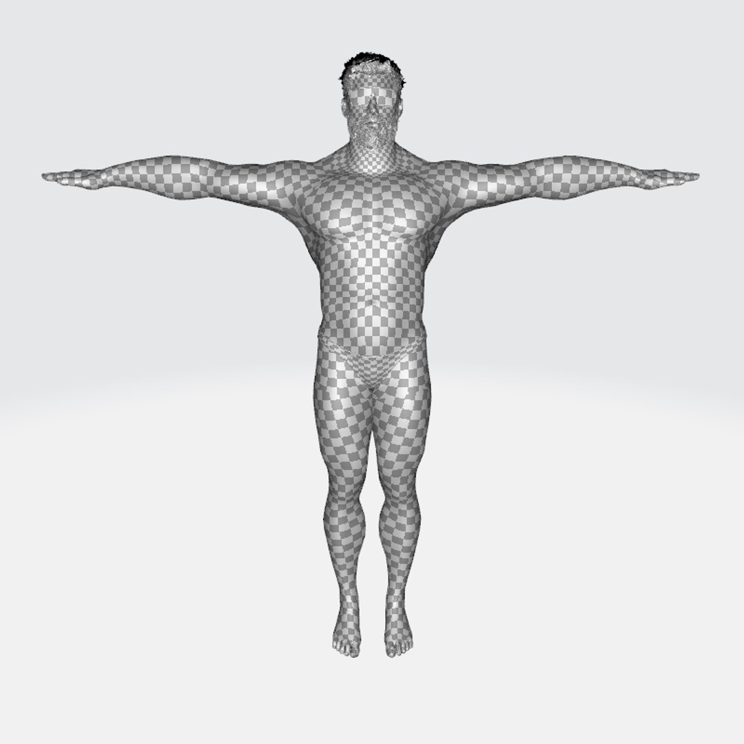 RIck Realistic Male Bodybuilder Character PBR Rigged 3D Model ...