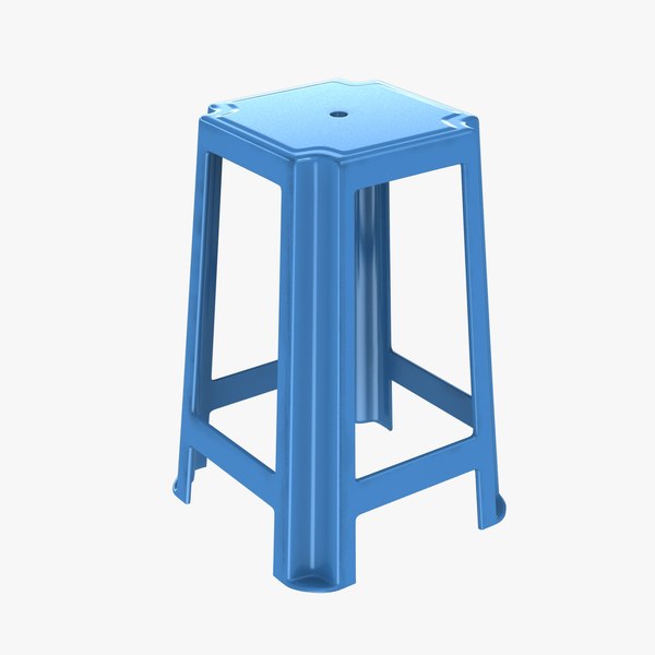 plastic stool 3d max
