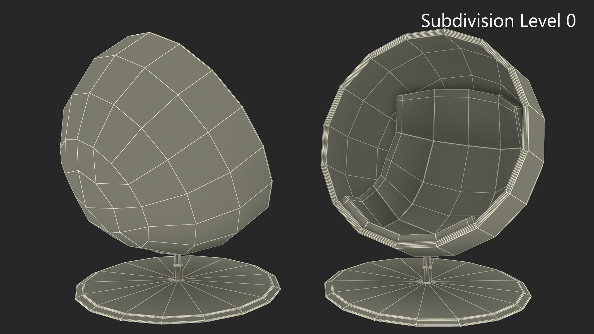 3D Model Ball Chair - TurboSquid 2320982
