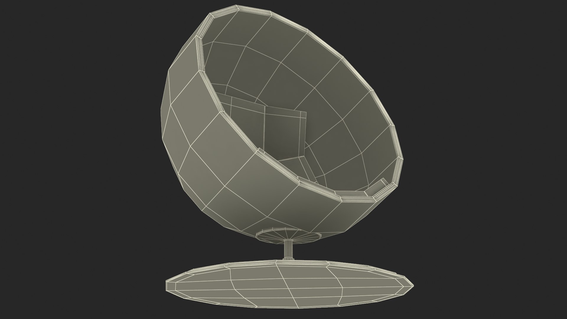 3D Model Ball Chair - TurboSquid 2320982