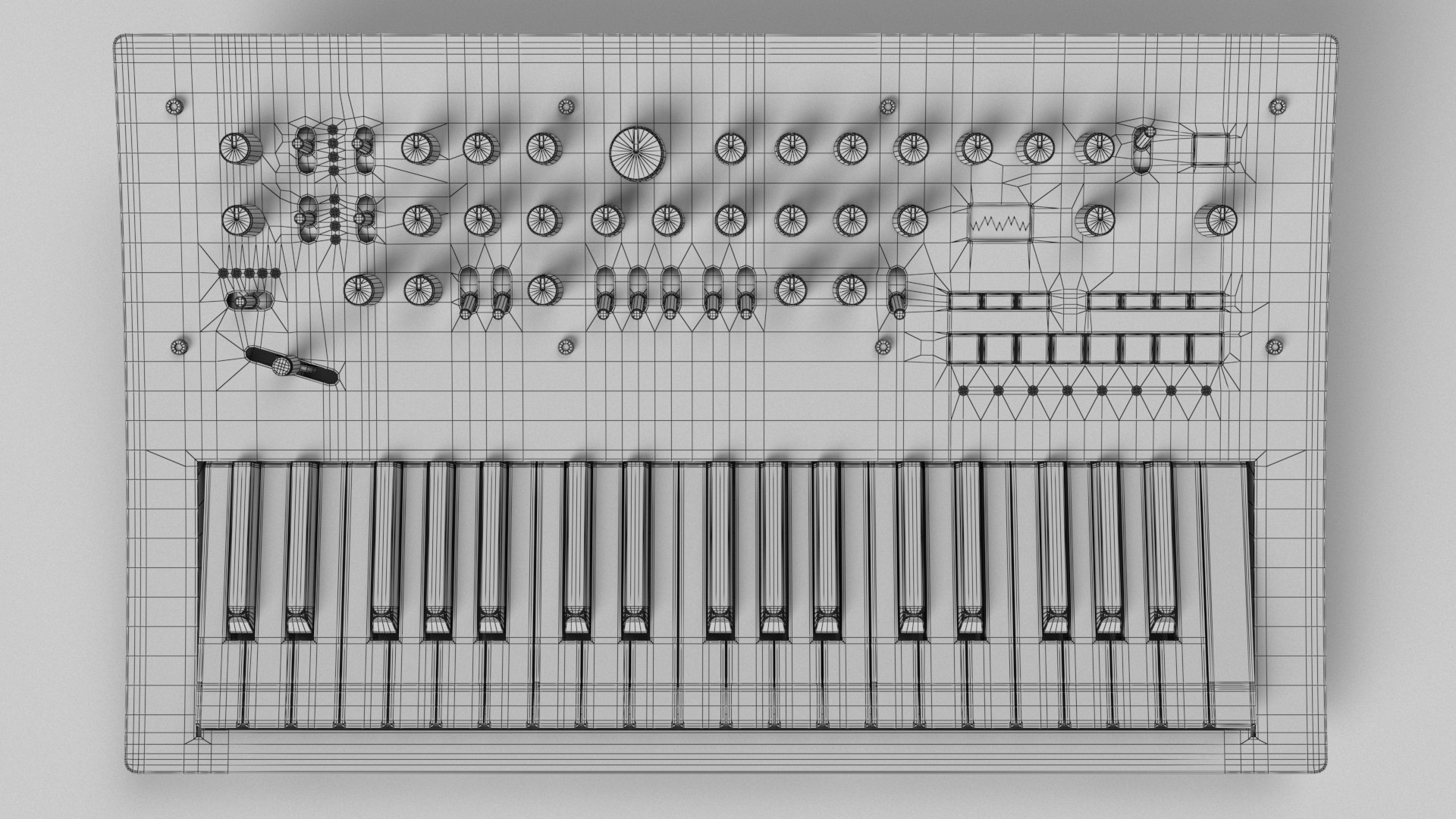 3D Korg Minilogue Model - TurboSquid 1648721