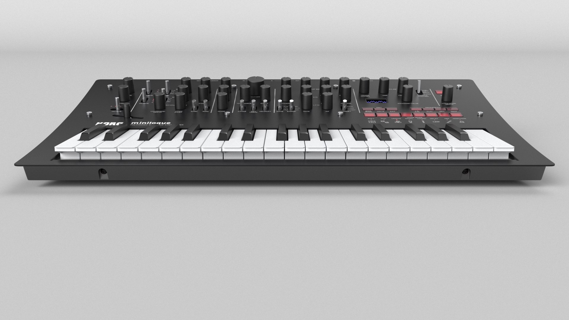 3D Korg Minilogue Model - TurboSquid 1648721
