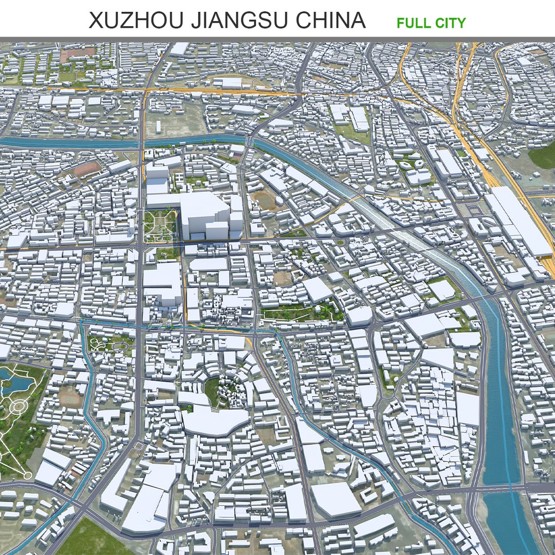Xuzhou Jiangsu China model - TurboSquid 2154925