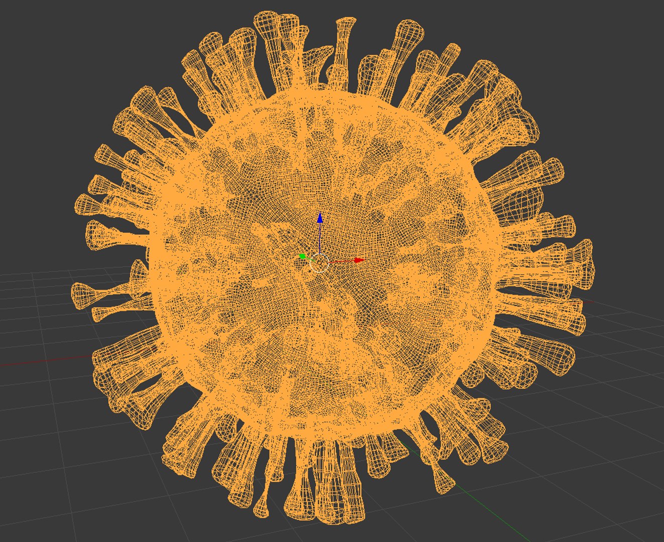 3D coronavirus virus model - TurboSquid 1532690