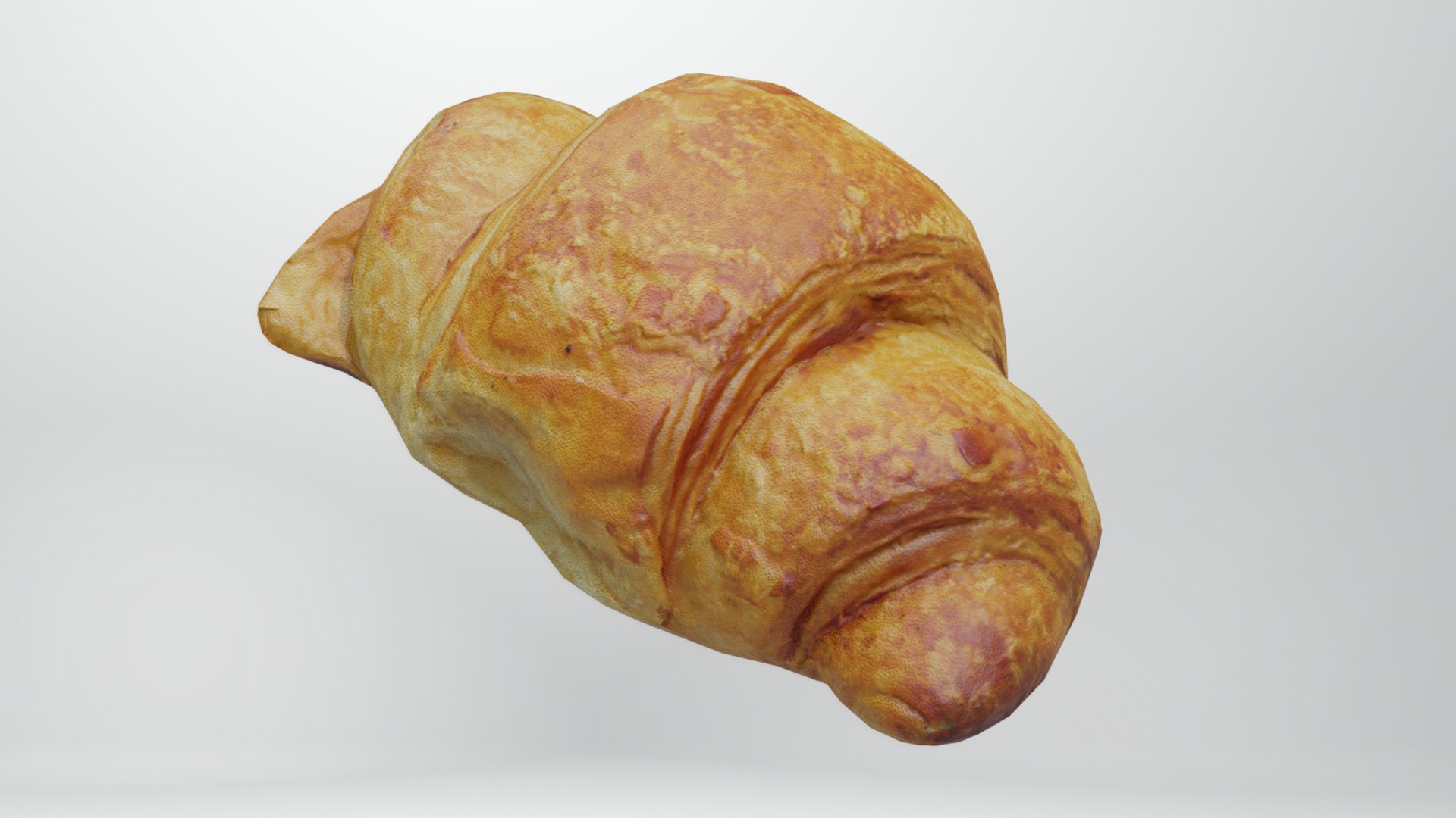 3D Croissant Model - TurboSquid 1995835