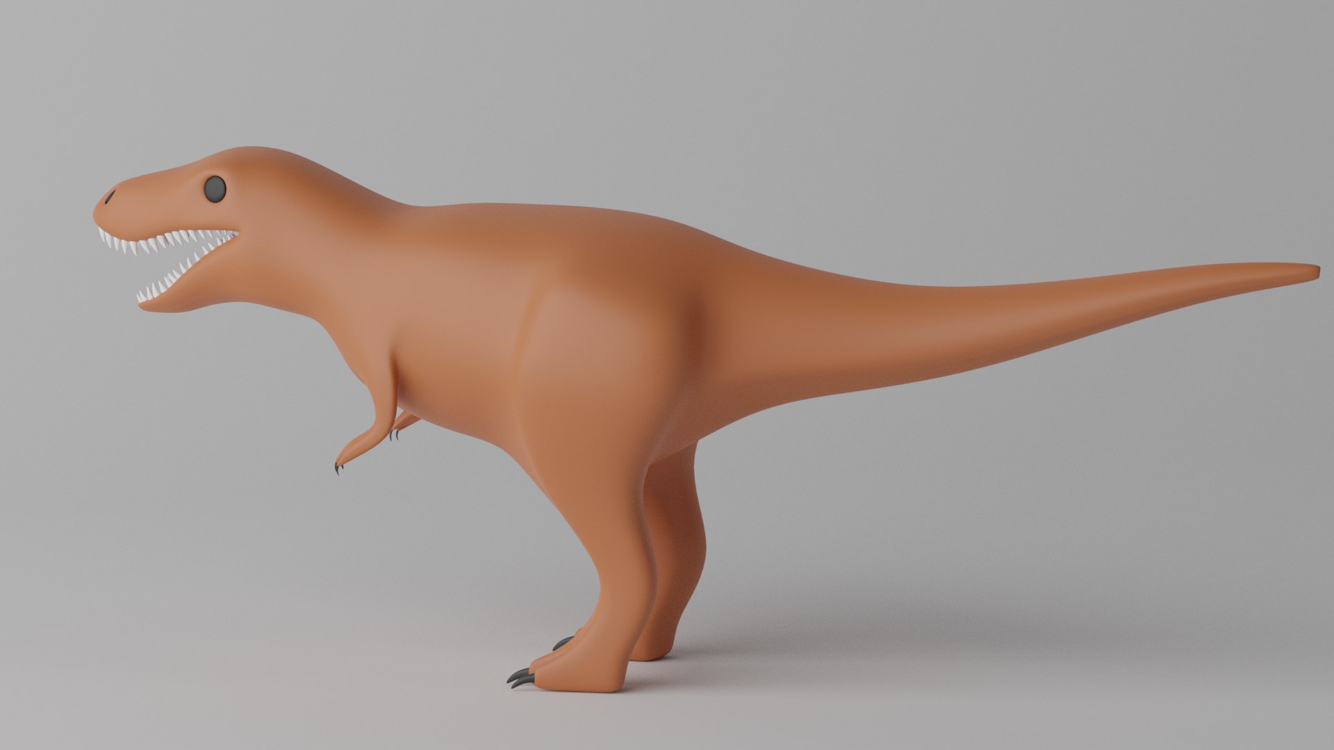 Cartoon Tyrannosaurus T-Rex 3D model - TurboSquid 2099000