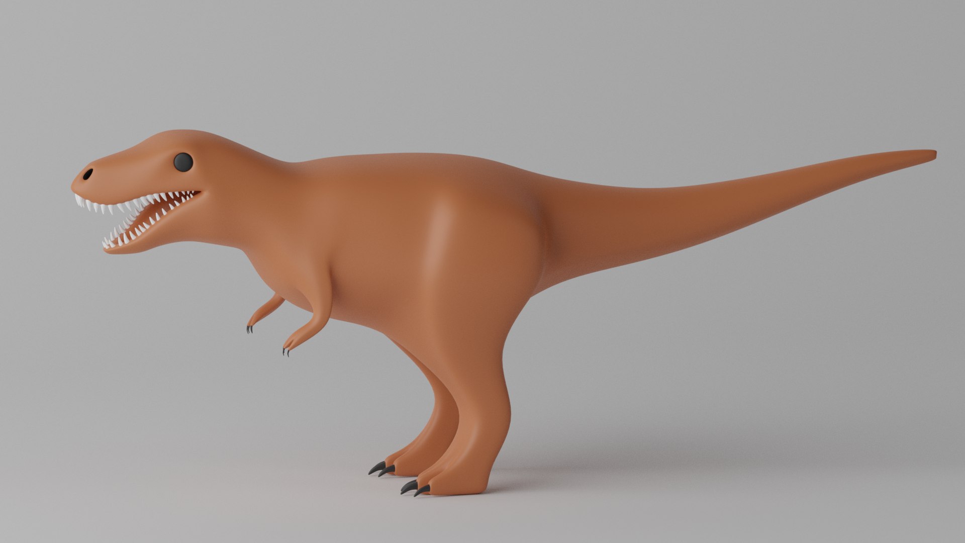 Cartoon Tyrannosaurus T-Rex 3D model - TurboSquid 2099000
