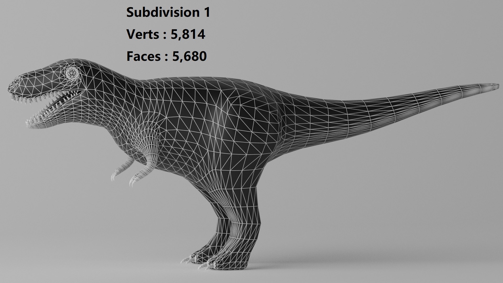 Cartoon Tyrannosaurus T-Rex 3D model - TurboSquid 2099000