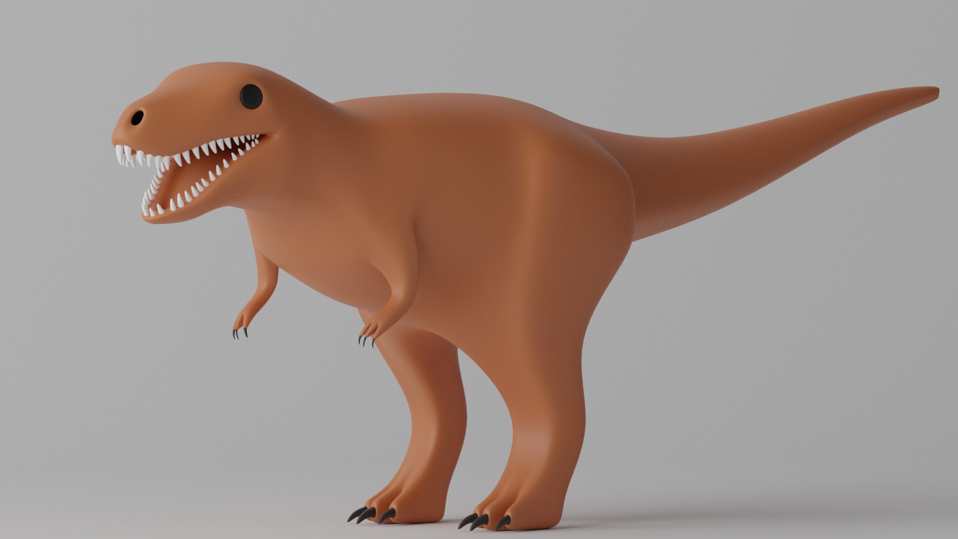 Cartoon Tyrannosaurus T-Rex 3D model - TurboSquid 2099000