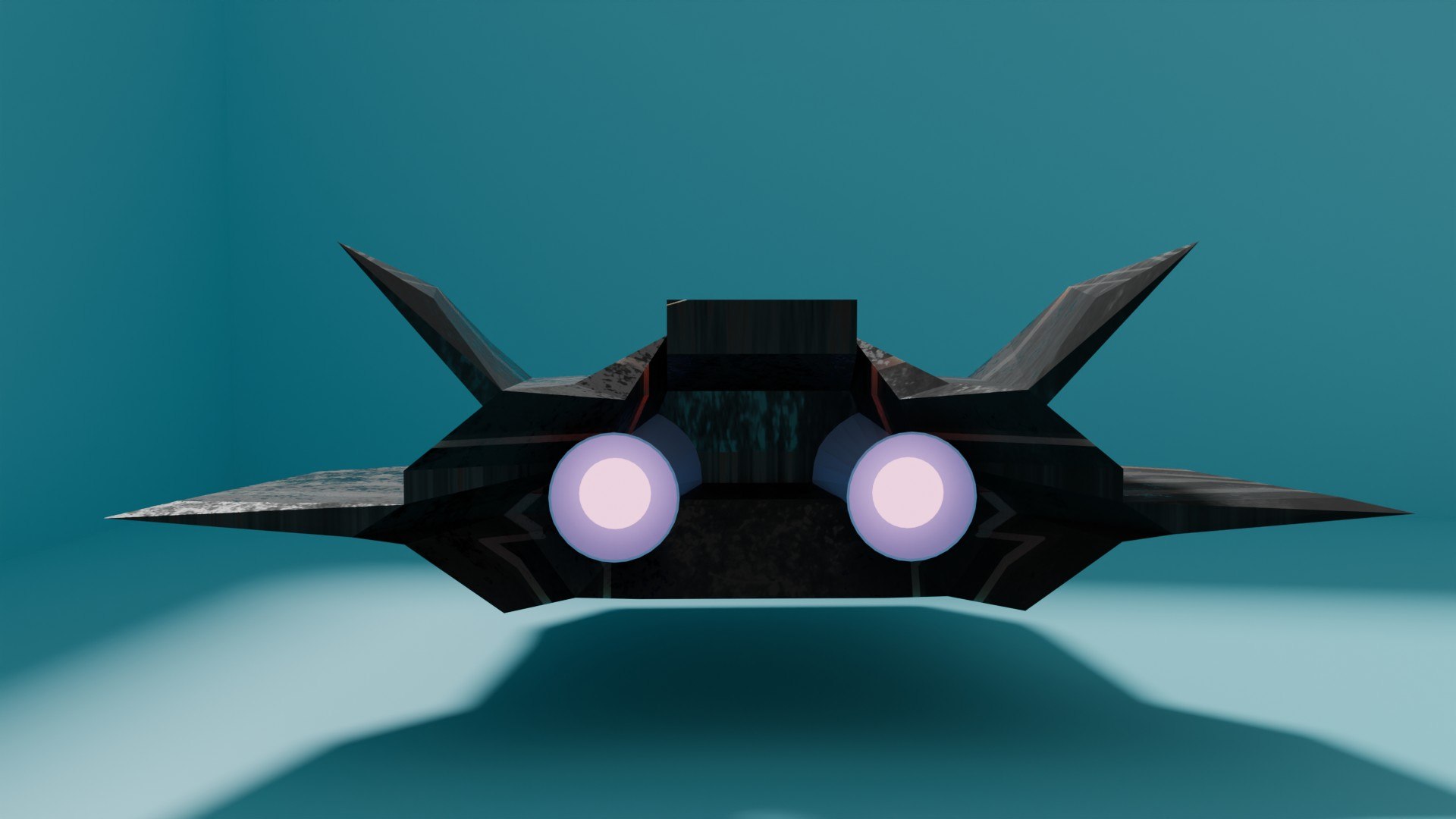 A Spaceship With A Flat And Wide Shape 3D Model - TurboSquid 2343620
