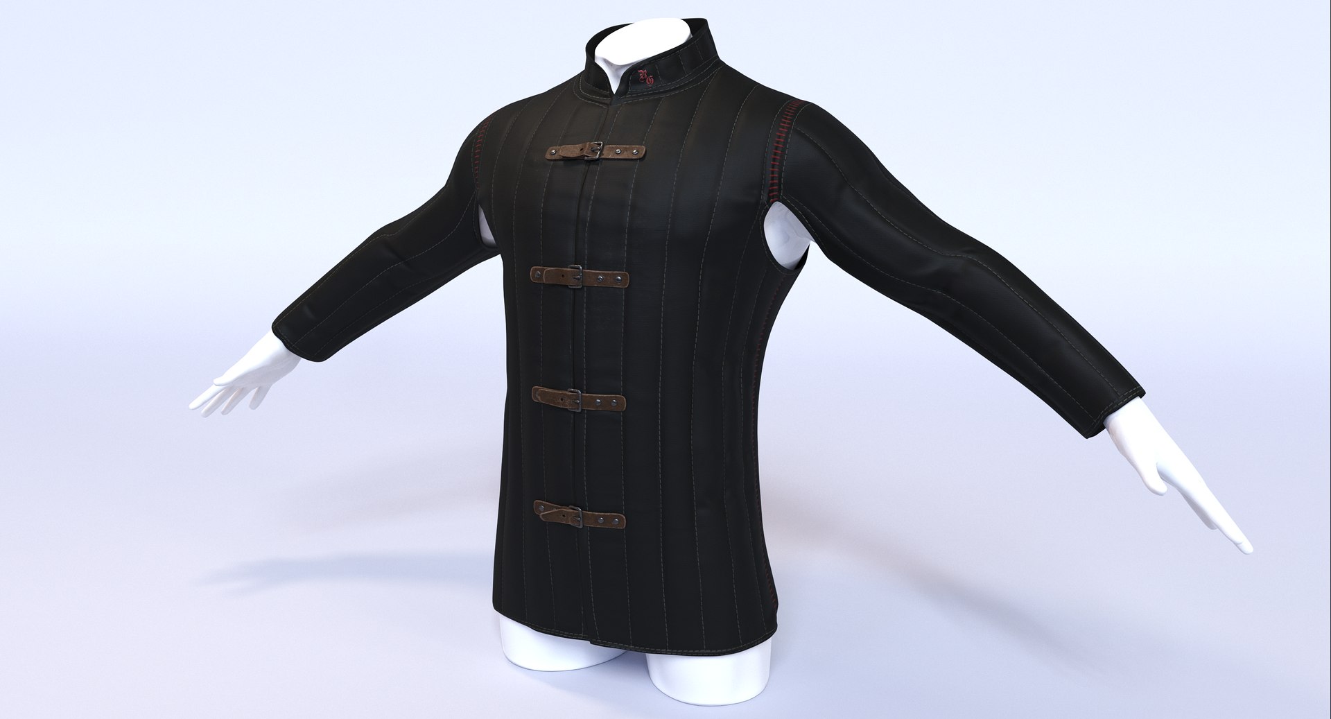 3D Model Gambeson Medieval Armour - TurboSquid 1313978