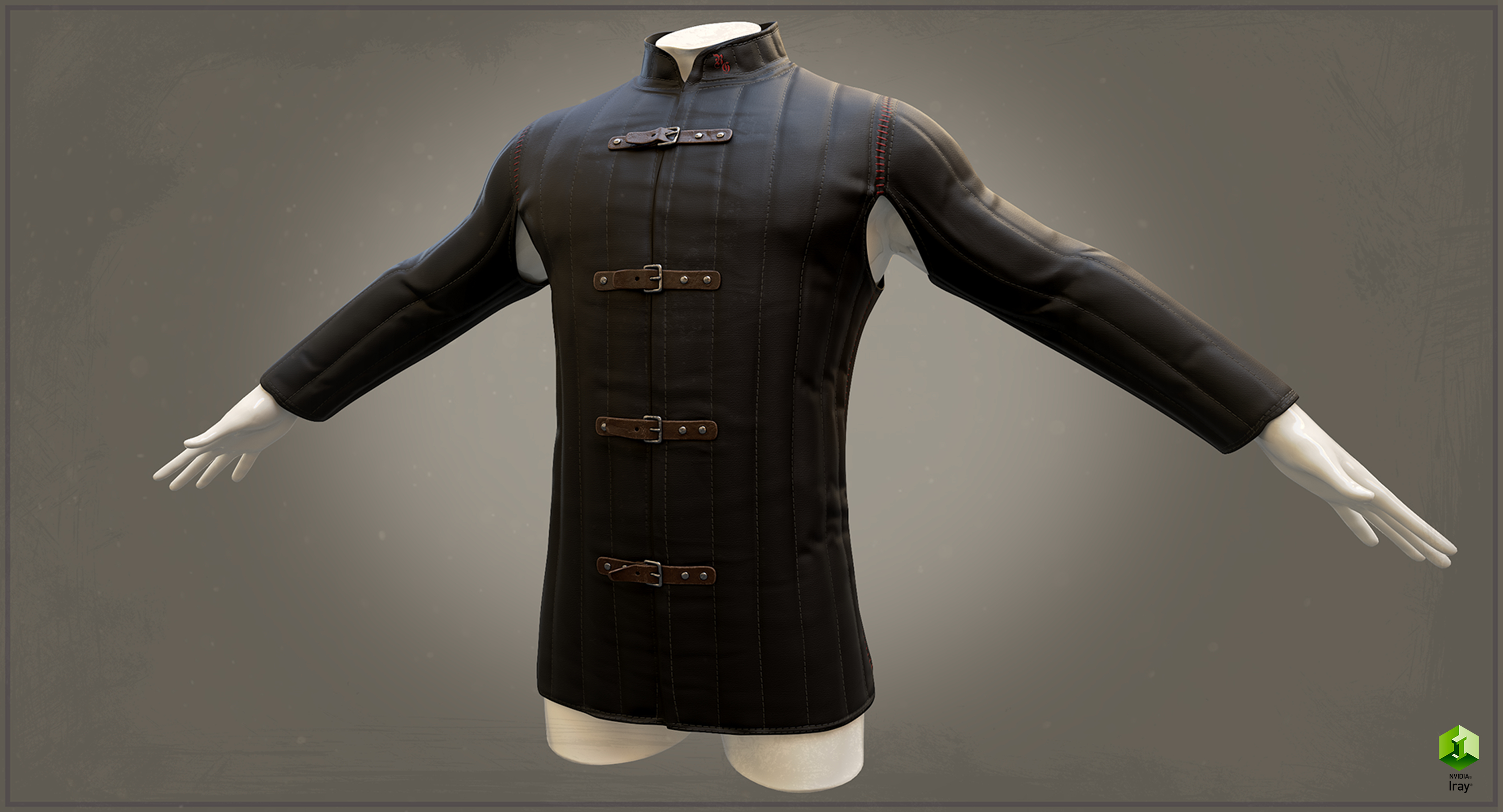 3D model gambeson medieval armour - TurboSquid 1313978