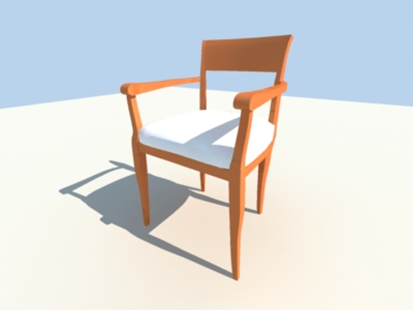3d Model Of Chair